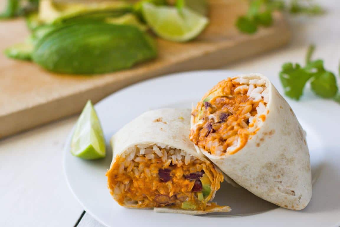 Burritos au Thermomix aux haricots rouges • Yummix